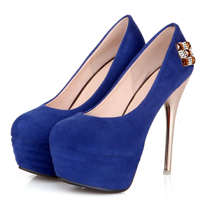 Adorable Bow Design High Heel Fashion Shoes In 3 Colors on Luulla